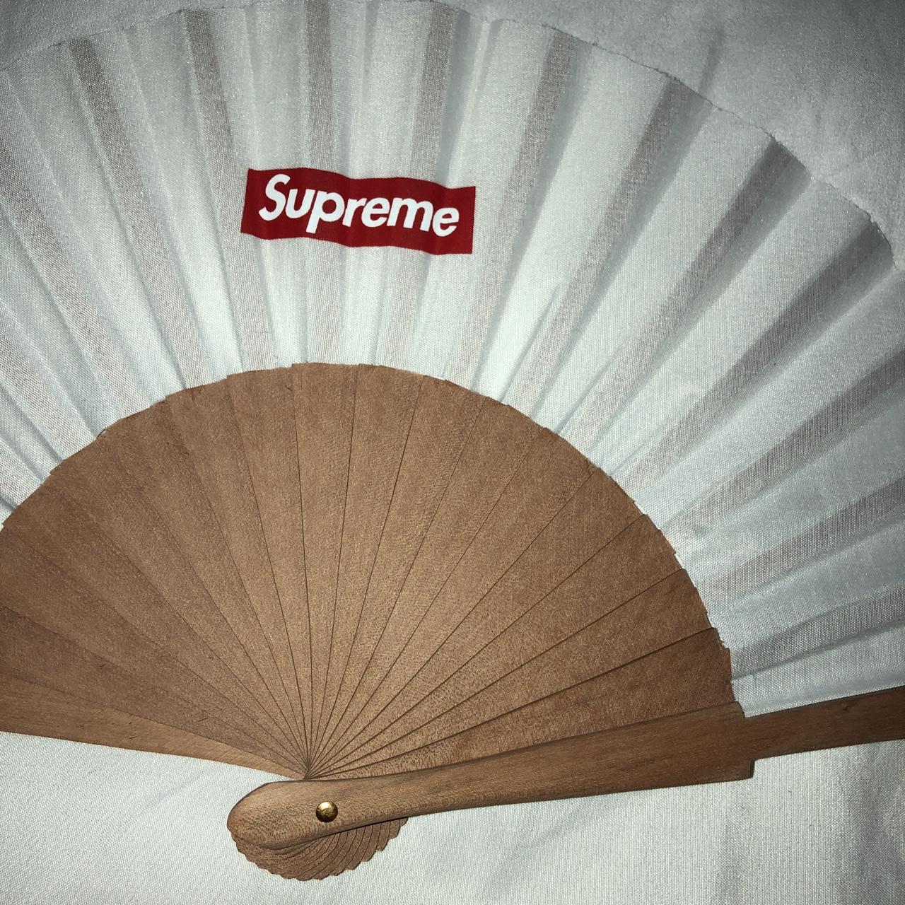 Supreme SS16 Sasquatchfabrix Folding Fan Brand New... - Depop