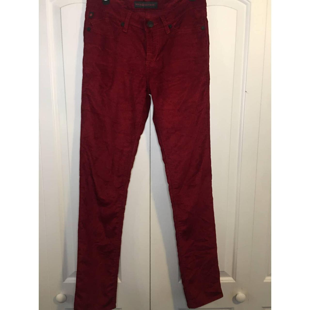 Rock Republic Berlin Dark Red Corduroy Pants Style:... - Depop