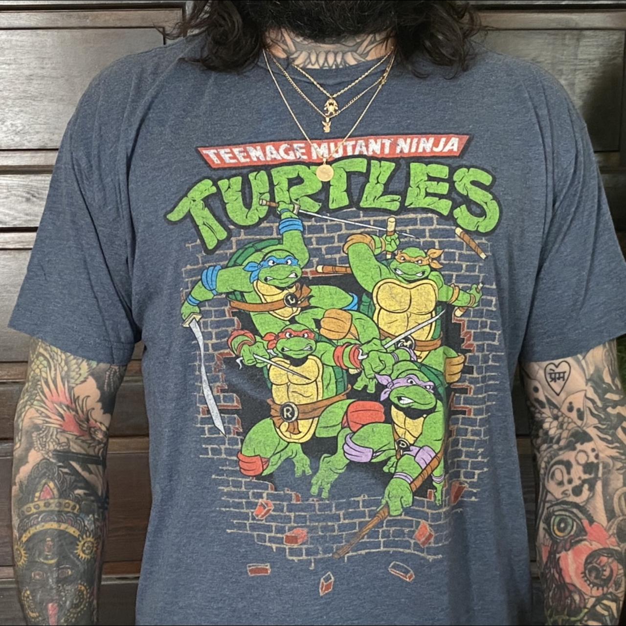 Teenage Mutant Ninja Turtles classic graphic tee. ... - Depop