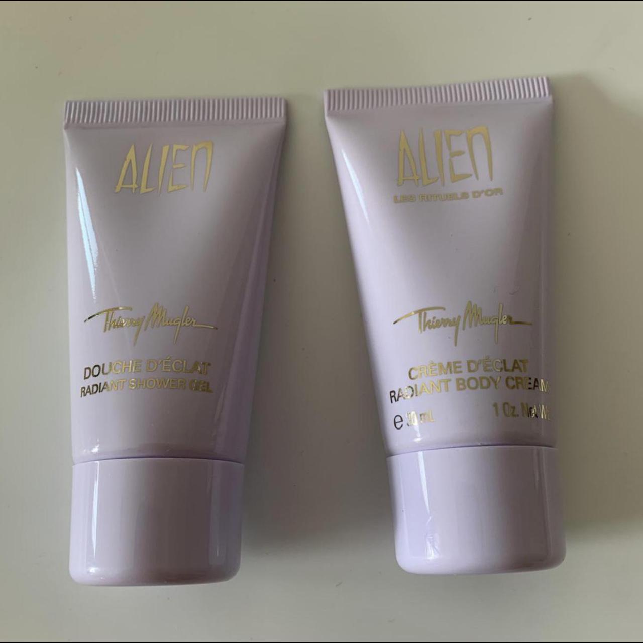 ALIEN mugler gift set with body cream and shower... - Depop