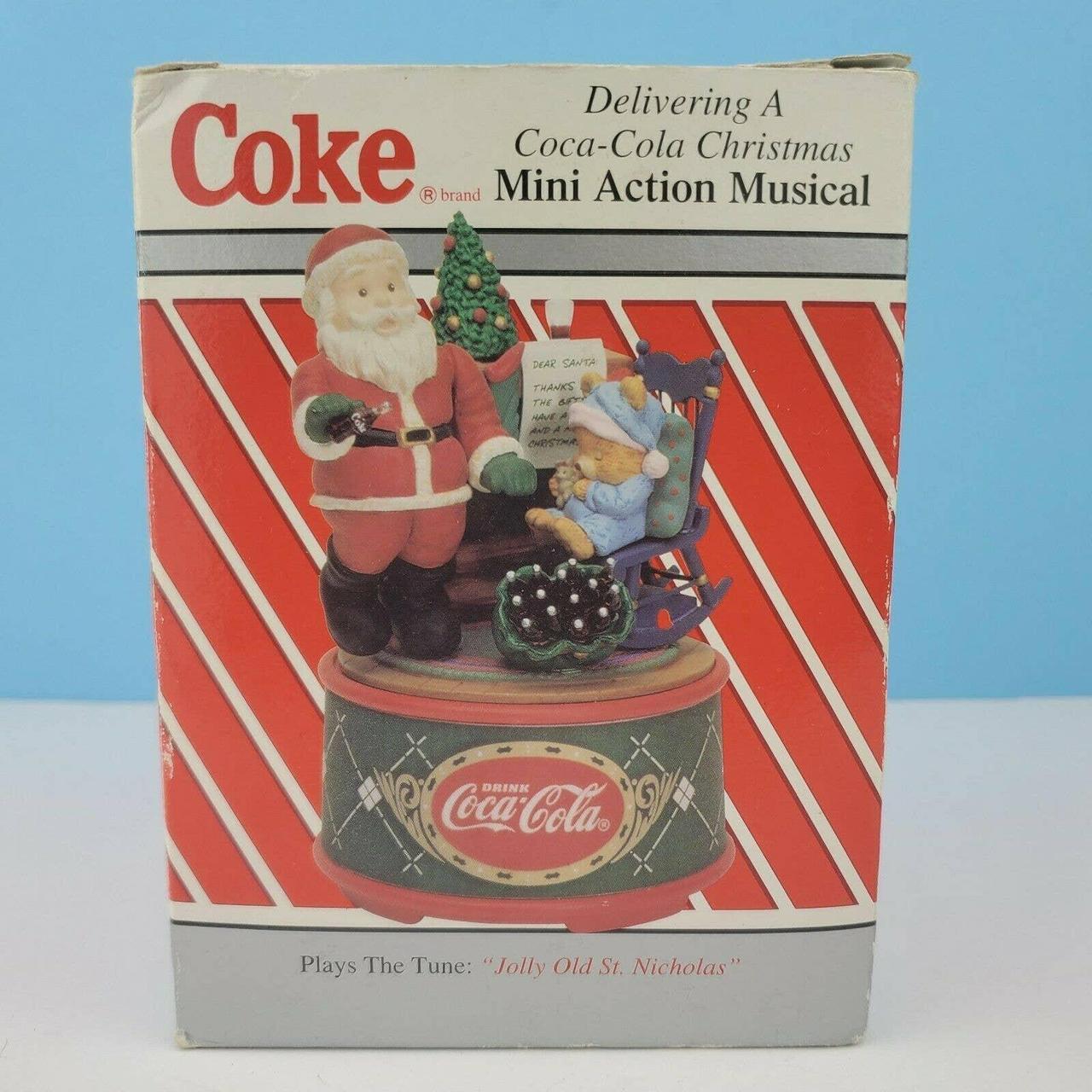 Coke a Coca-Cola Christmas mini action musical plays... - Depop