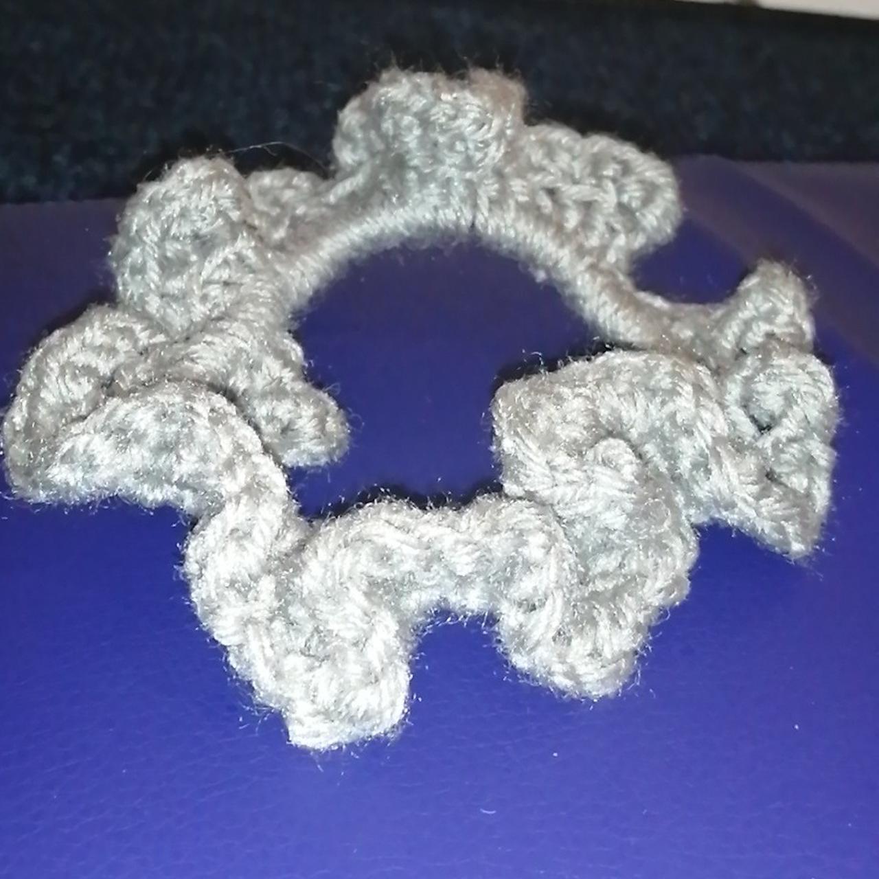 Hand crocheted scrunchie!! Available in a range of... - Depop
