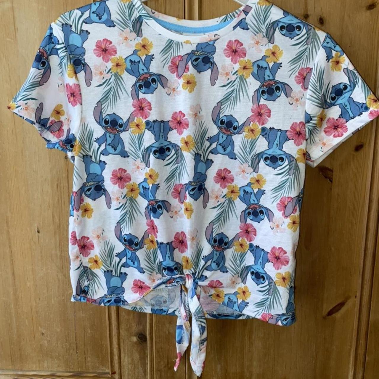 disney stitch crop top - Depop