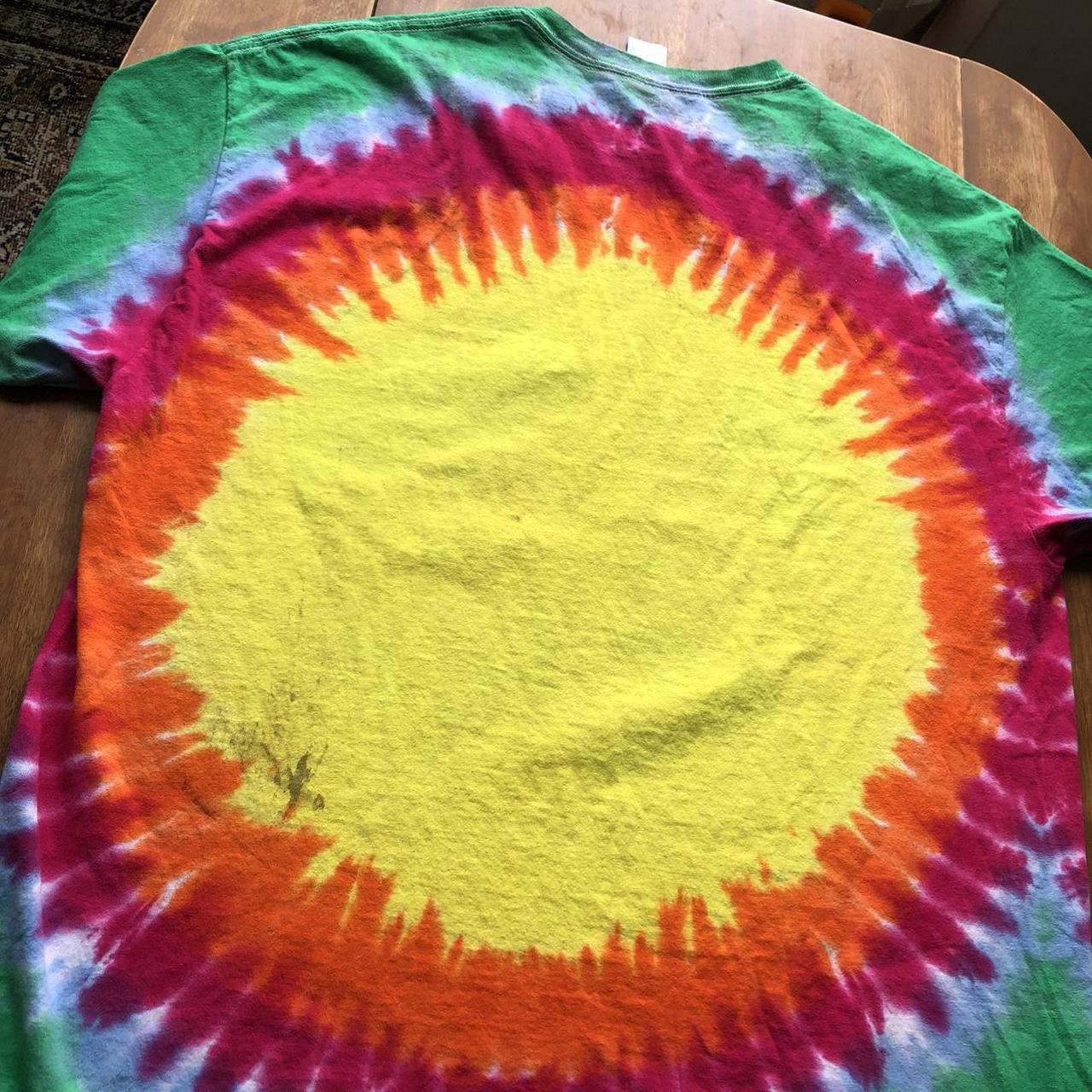 Wingstop Tye Dye T-shirt 🌈🍗🐥 Size XL 23 inches... - Depop