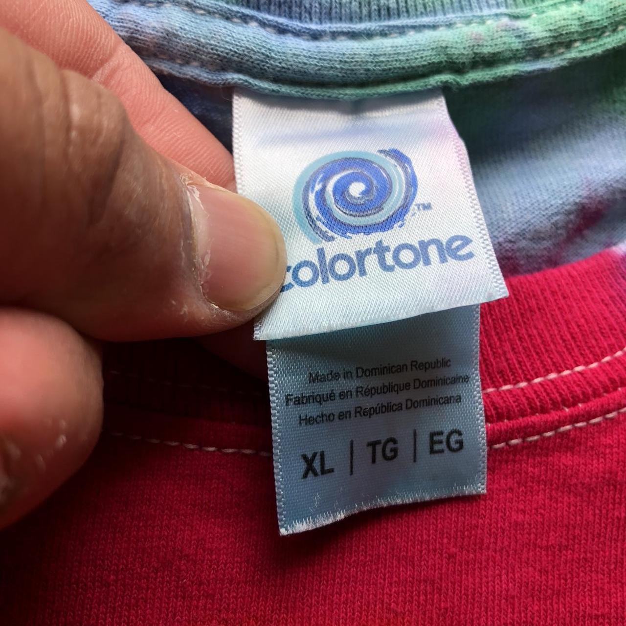 Wingstop Tye Dye T-shirt 🌈🍗🐥 Size XL 23 inches... - Depop