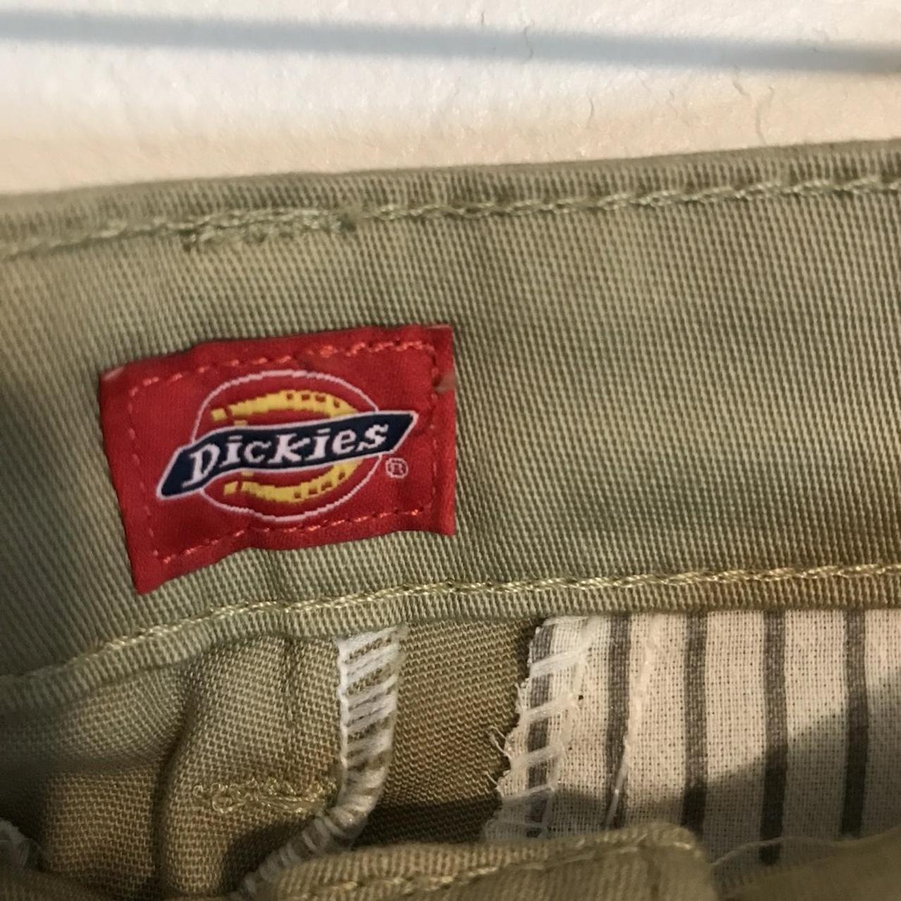 Dickies Women's Khaki Trousers | Depop
