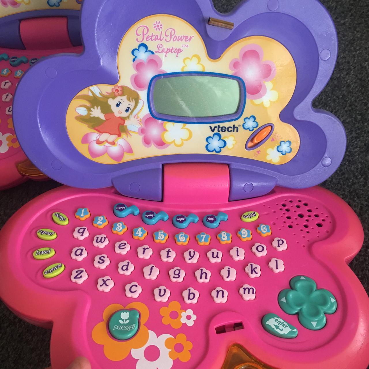 Vtech Petal Power Laptop,used both work good... - Depop