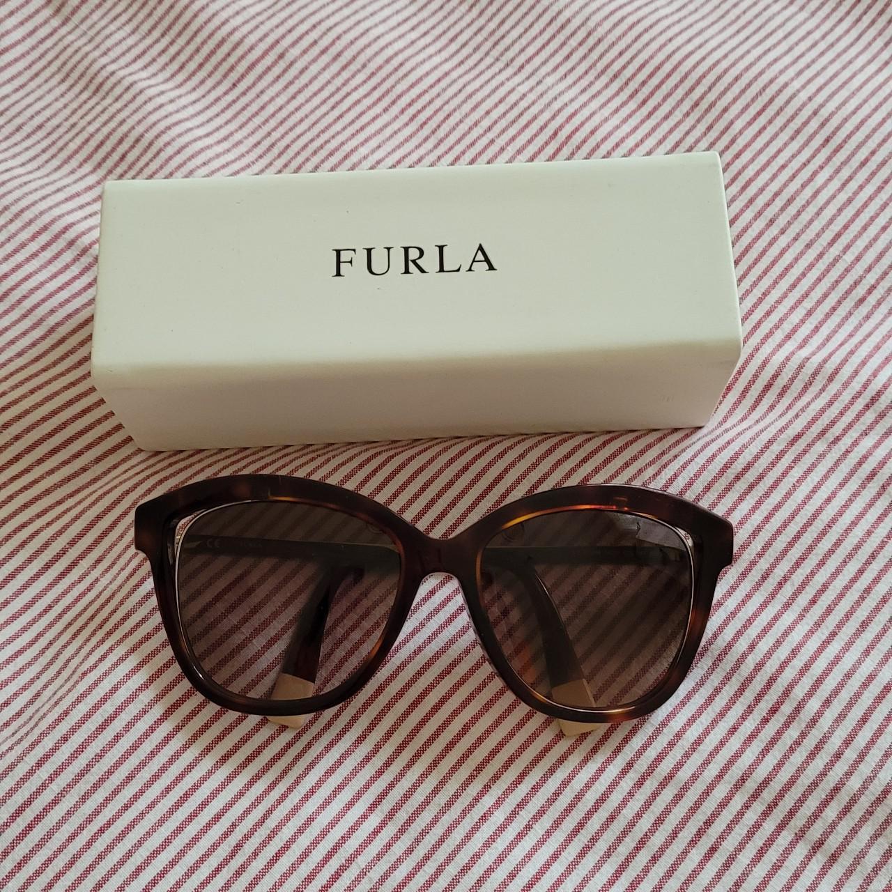 Authentic Furla sunglasses Comes with a case and... - Depop