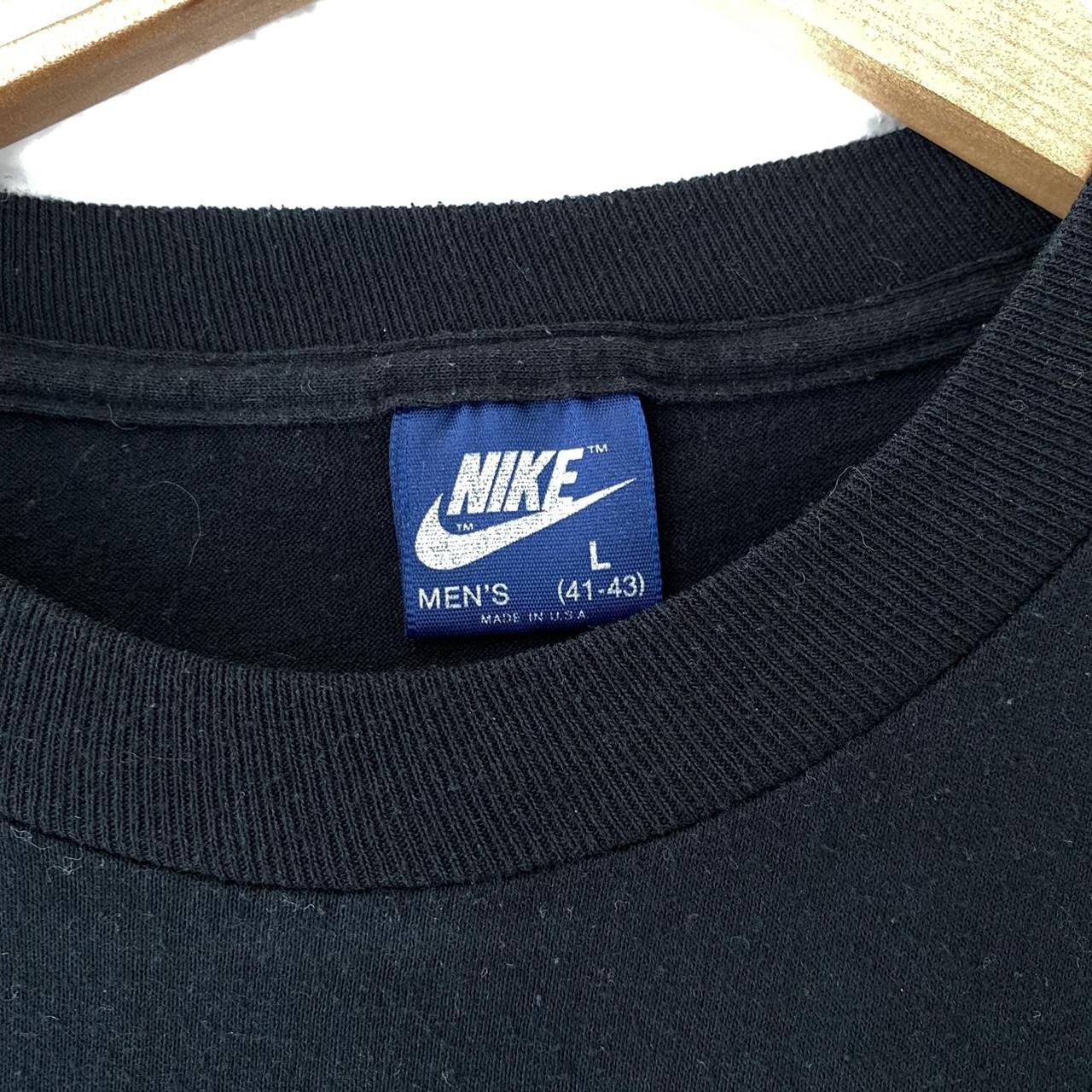 Vintage Nike Blue Tag Mens Crop Top Super sick... - Depop