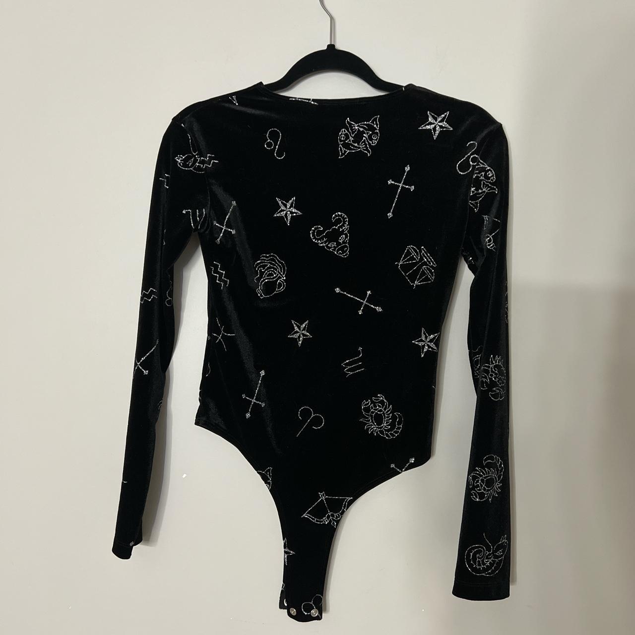 Sparkly Zodiac Sign body suit from Dollskill only... - Depop
