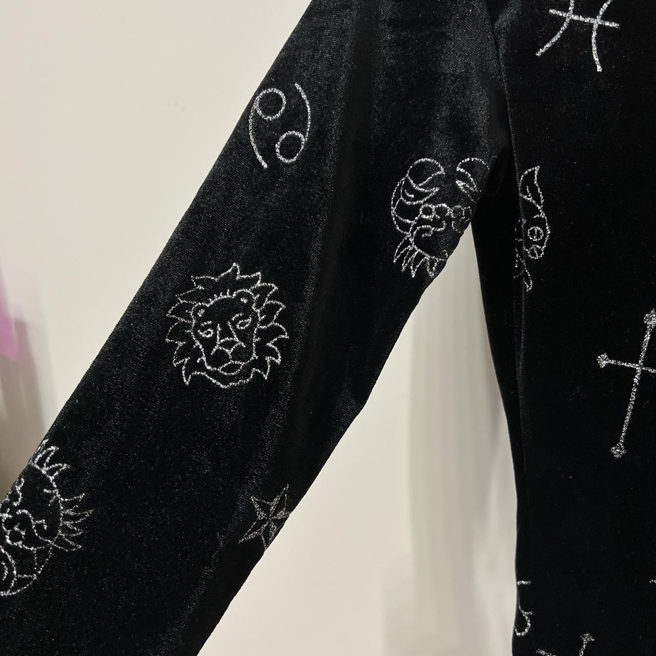 Sparkly Zodiac Sign body suit from Dollskill only... - Depop