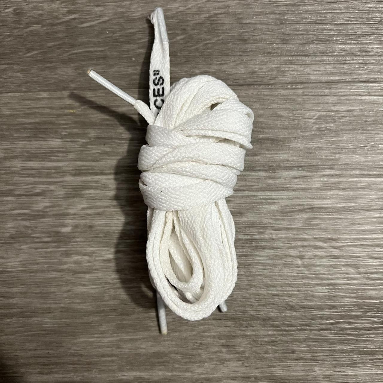 Nike Off White Shoe Laces Pre-owned. Judge... - Depop