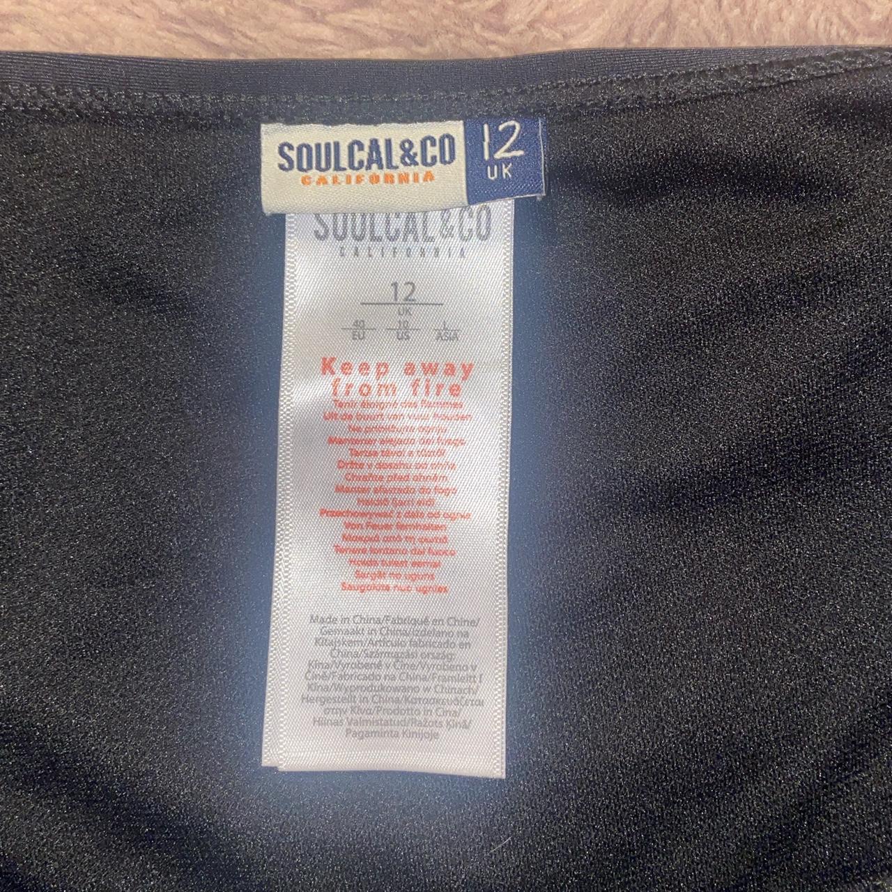 Soul Cal Women's Black Swim-briefs-shorts | Depop