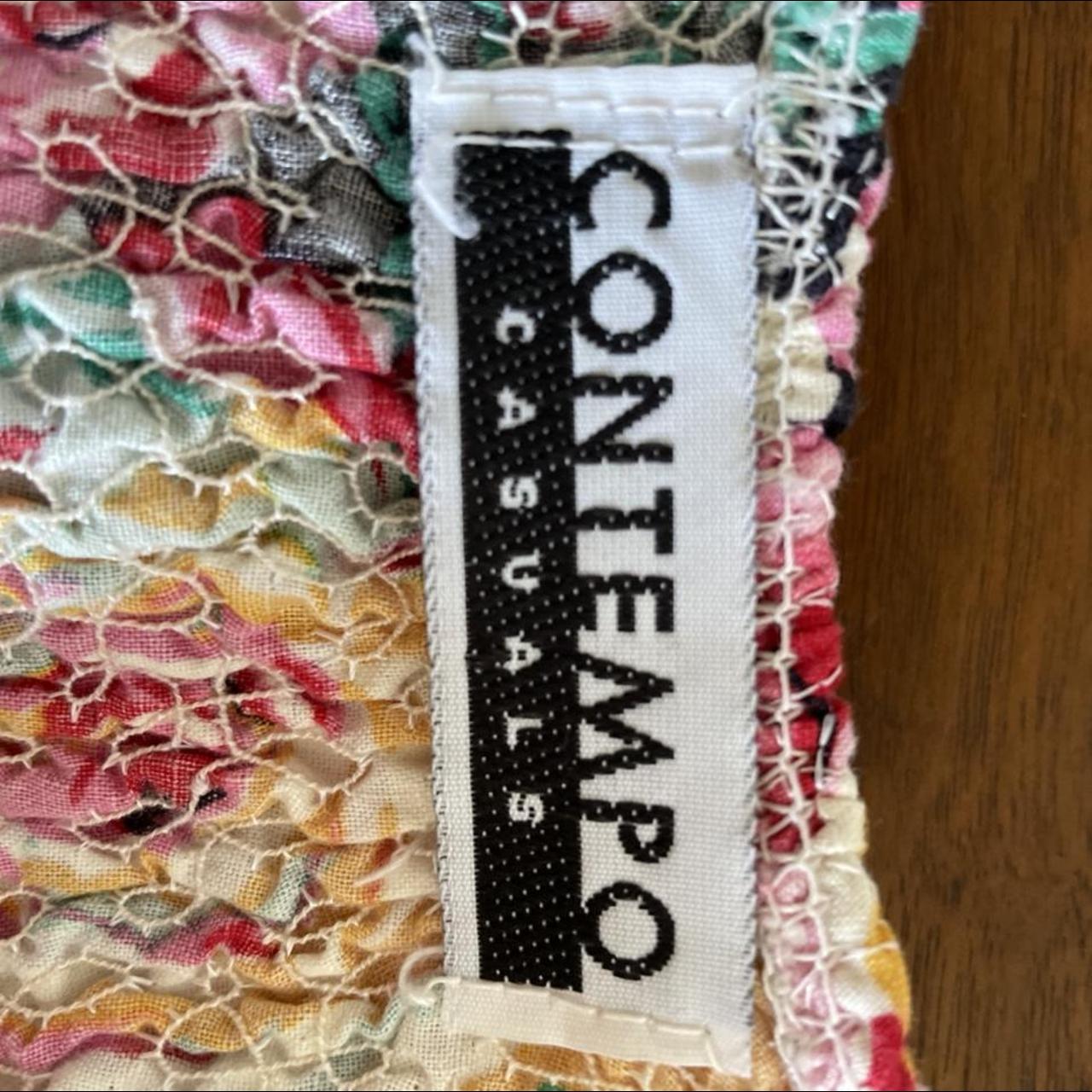 Contempo Casuals Women's Multi Crop-top | Depop