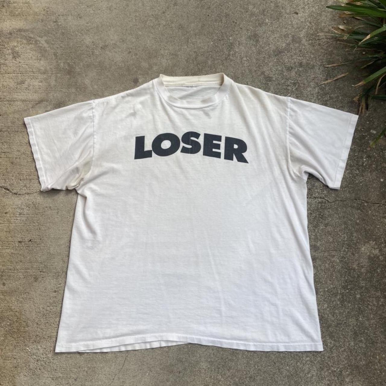 Vintage sub pop loser tee #kurtcobain #bandtees... | Depop