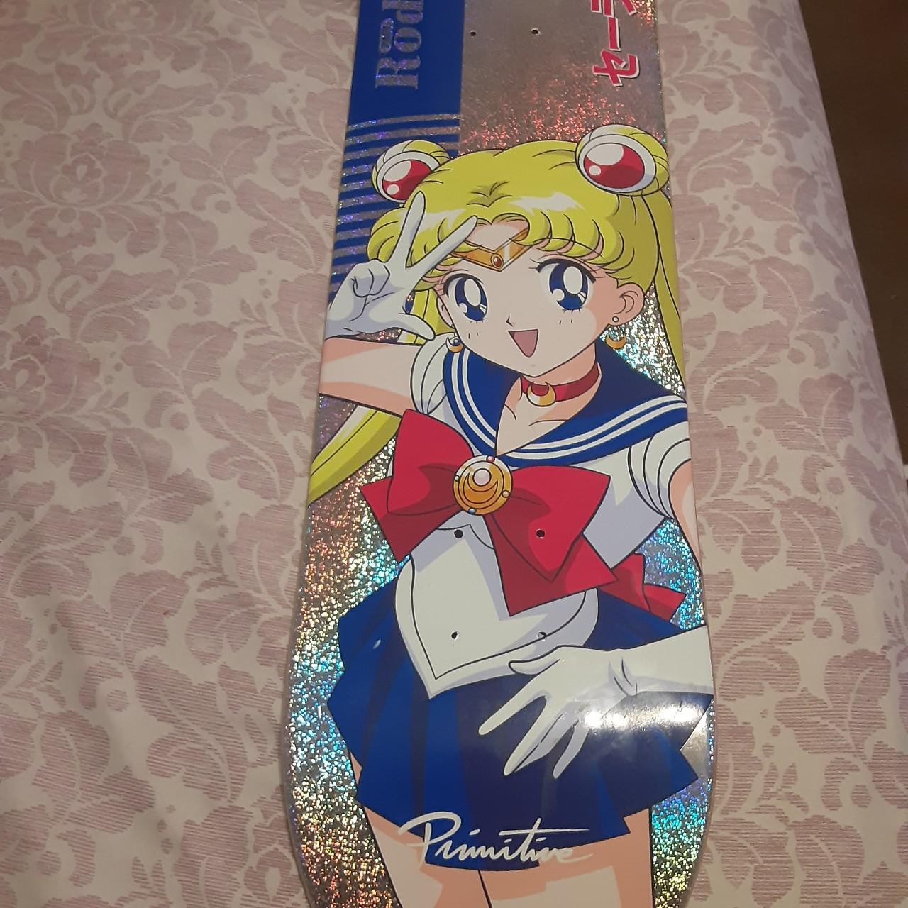 Primitive x Sailor Moon and Girl x Hello Kitty Deck... - Depop
