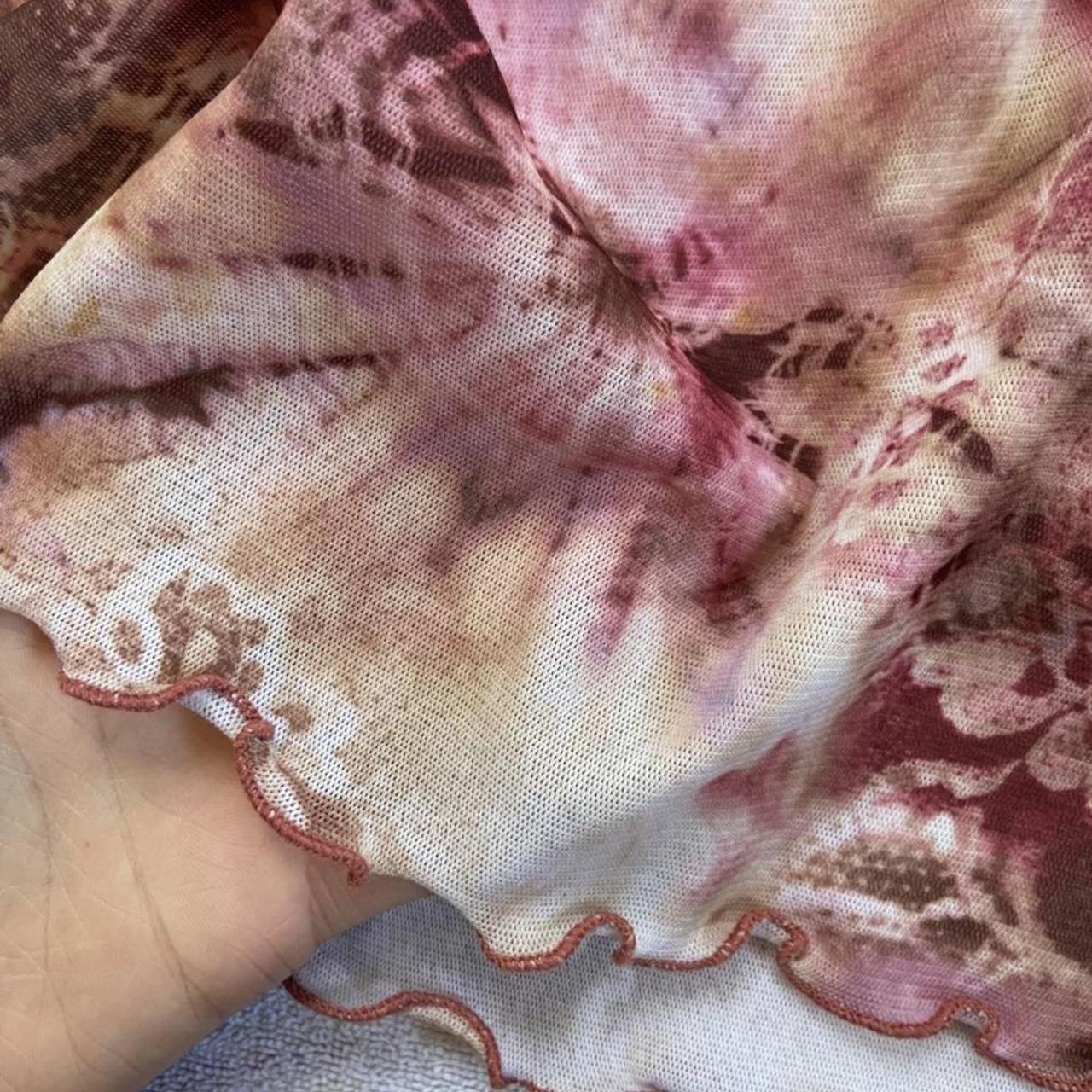 vintage B. Moss Clothing Company mesh fairy shirt.... - Depop