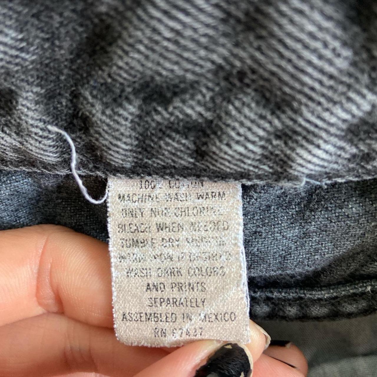 Sasson Women's Black and Grey Jeans | Depop