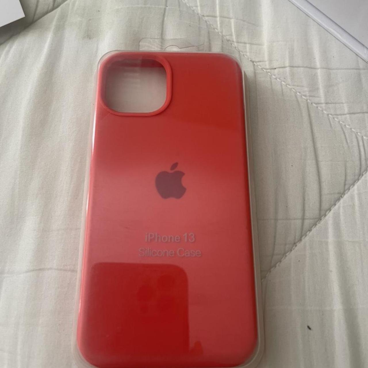iPhone 13 red silicone case - Depop