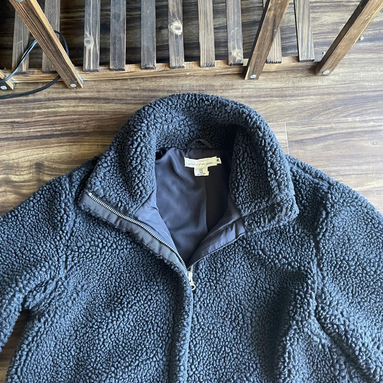 H&M FUZZY JACKET size m | SO warm & comfy | super... - Depop