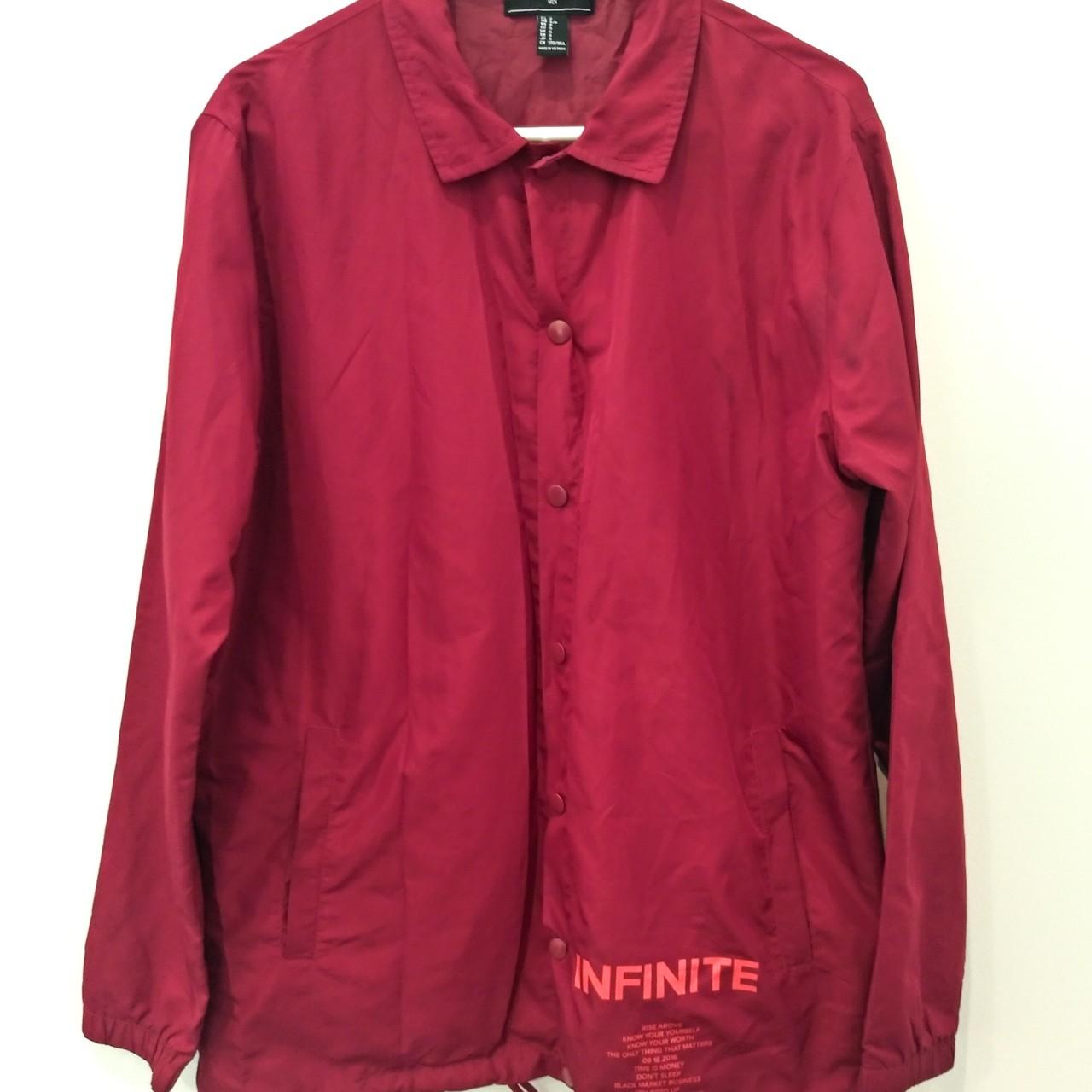 Coach jacket red From Forever 21 in Japan Men's... - Depop