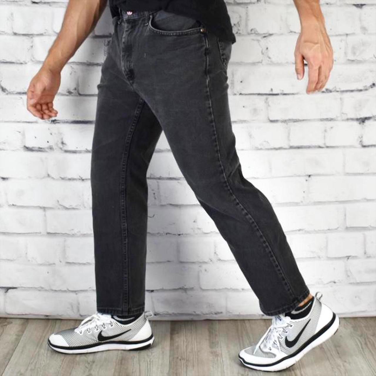 Vintage Y2K Lee Black Wash Lee Regular Fit... - Depop