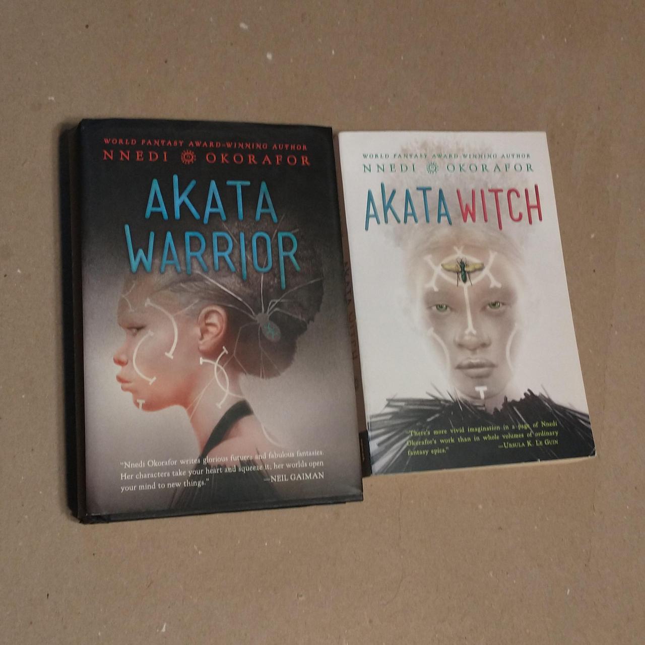 Akata Witch and Akata Warrior by Nnedi Okorafor.... | Depop