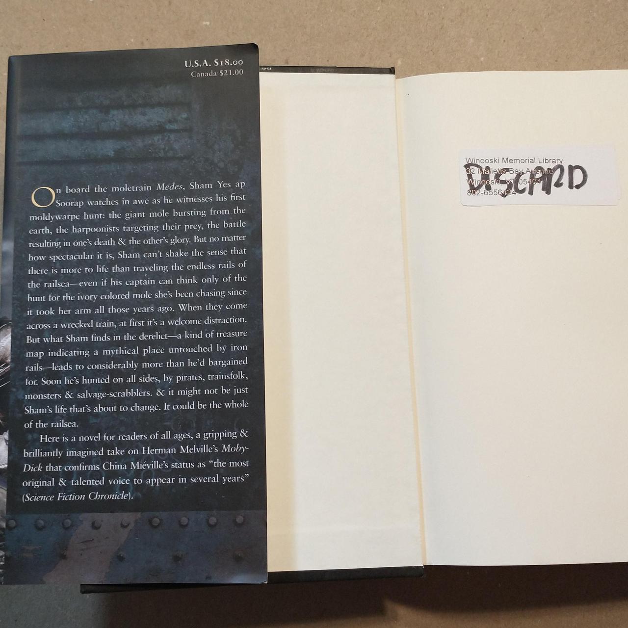 Railsea by China Mieville Excellent Condition.... - Depop