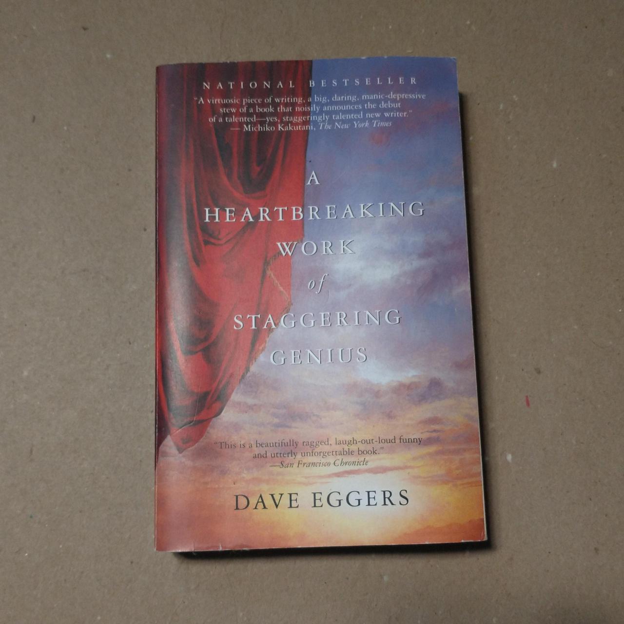 A Heartbreaking Work Of Staggering Genius by Dave... - Depop