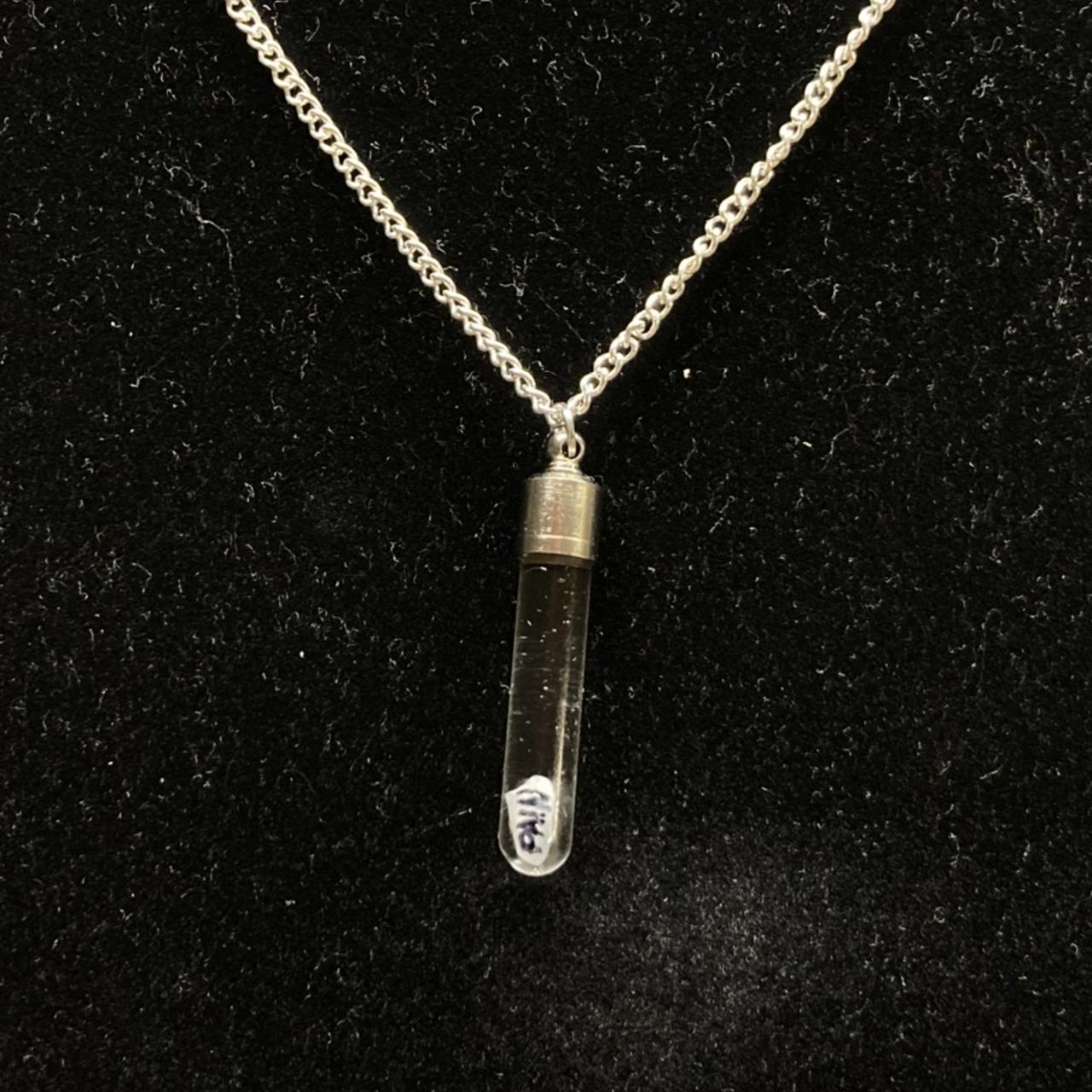 “Pain” name on rice pendant @mlazri #tiktok... | Depop