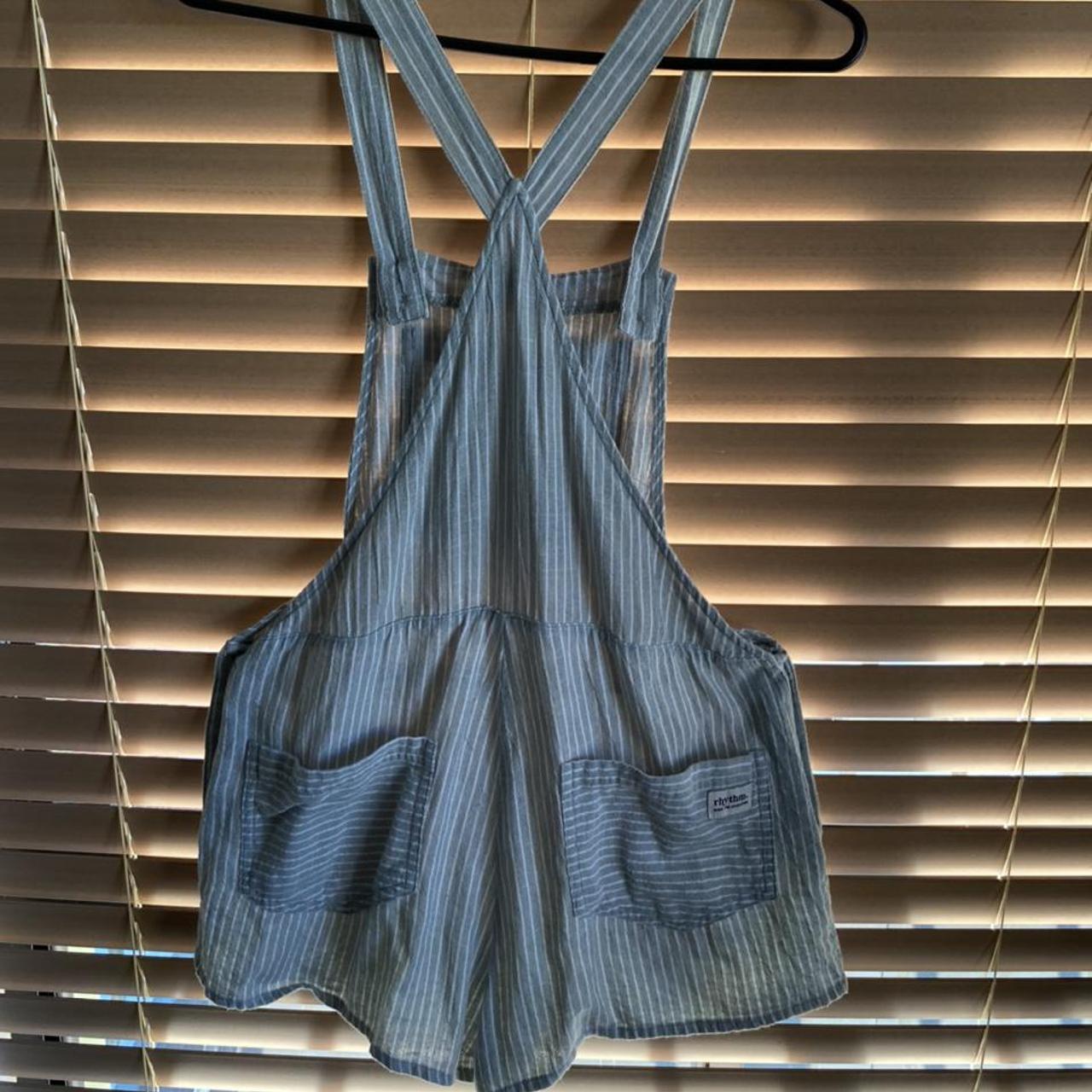 Rhythm Striped Overalls The cutest pair of... - Depop
