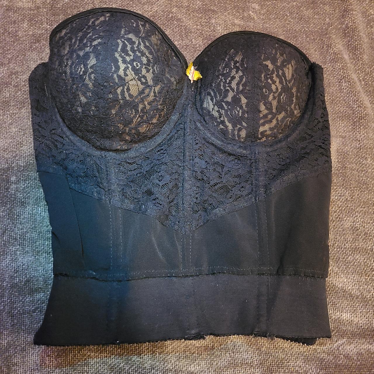 Jantzen Vintage Style Boustier wire boning lace... - Depop