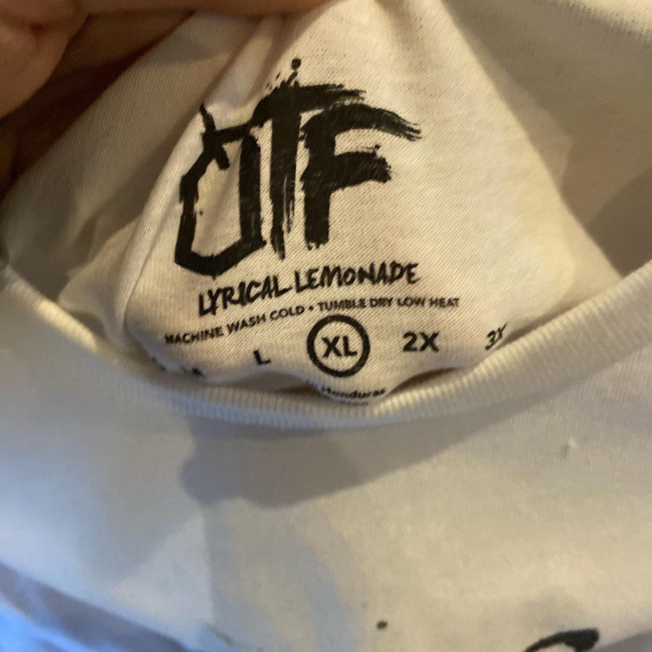 LYRICAL LEMONADE x OTF Limited Edition Tee NEVER... - Depop