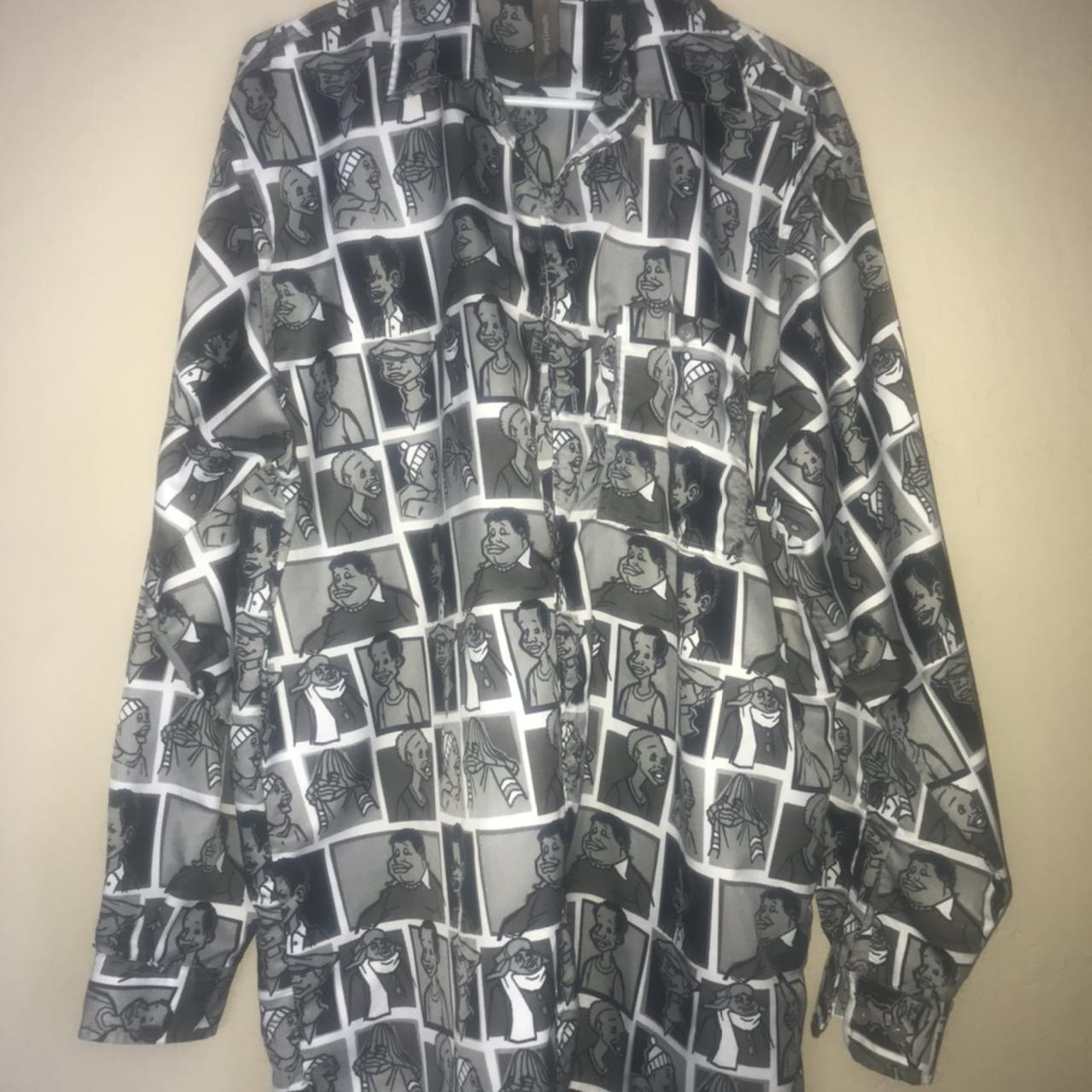 Fubu all over Fat Albert character squares. Size... - Depop