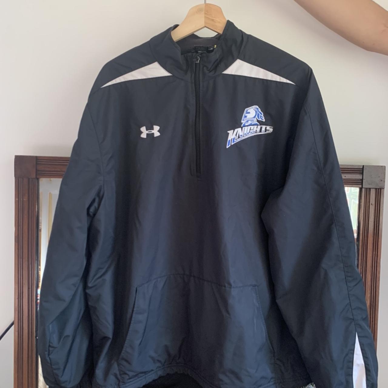 Under Armour Track jacket Size: Large - Depop