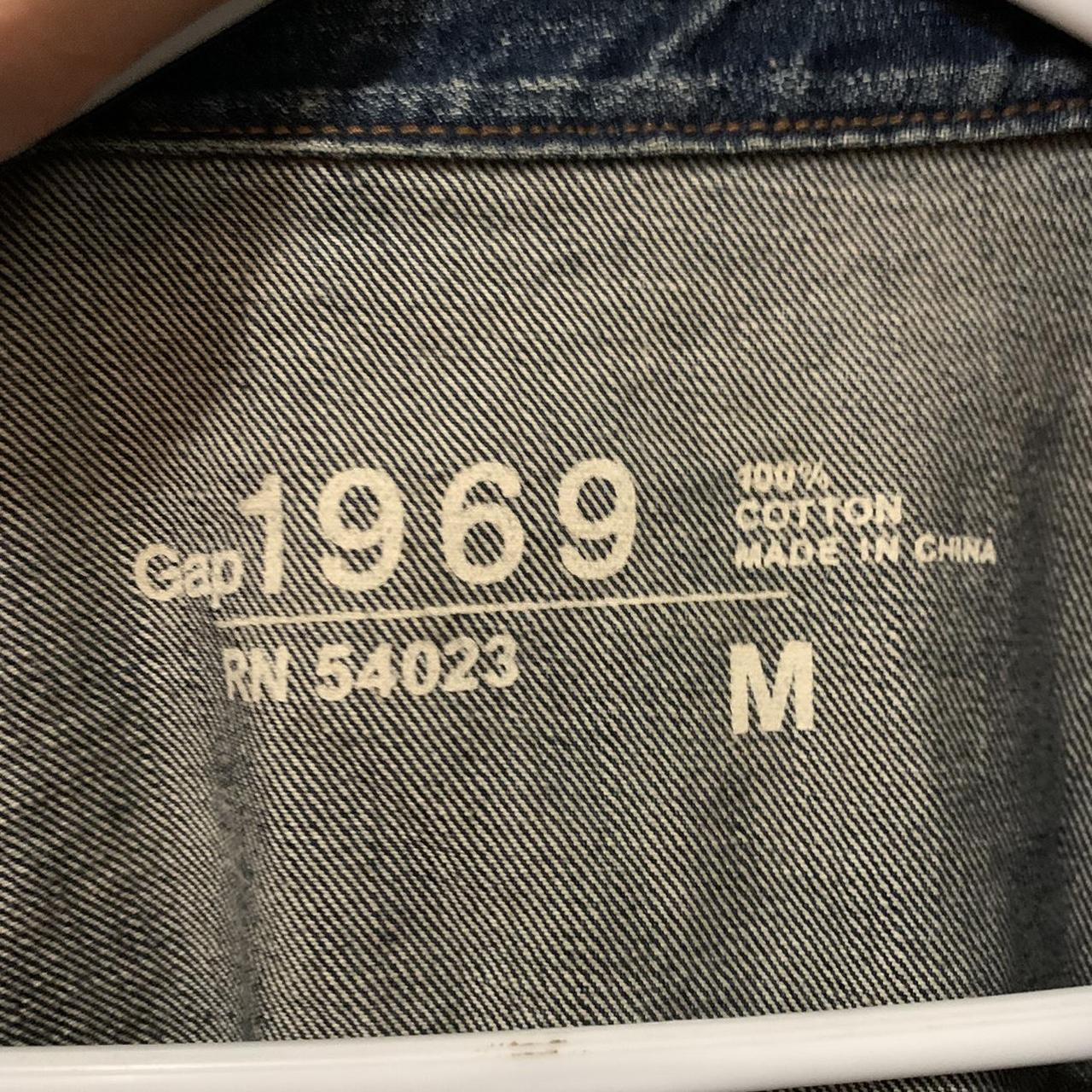 Gap 1969 Denim Jacket Fits like a Men’s M %100... - Depop