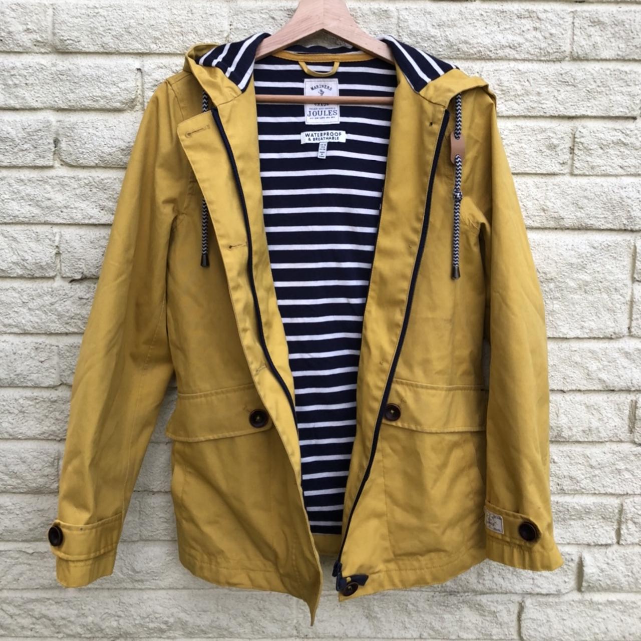 Joules yellow rain coat size 10. I remember wanting... - Depop
