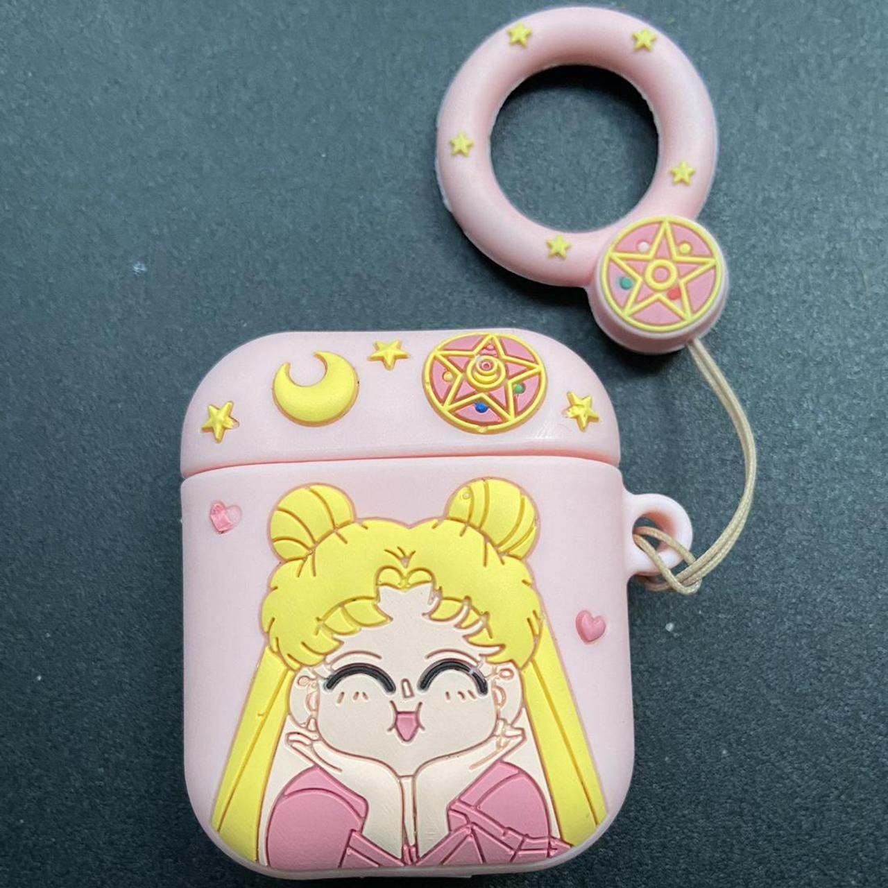 This cute first generation sailor moon AirPod case... - Depop