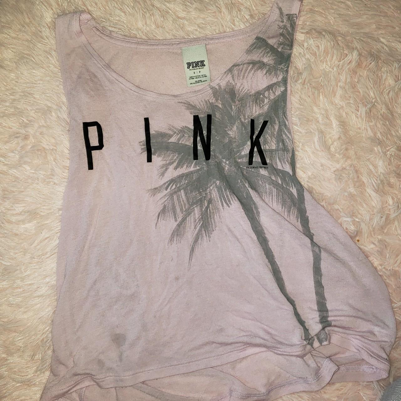 Victoria's Secret pink top - Depop