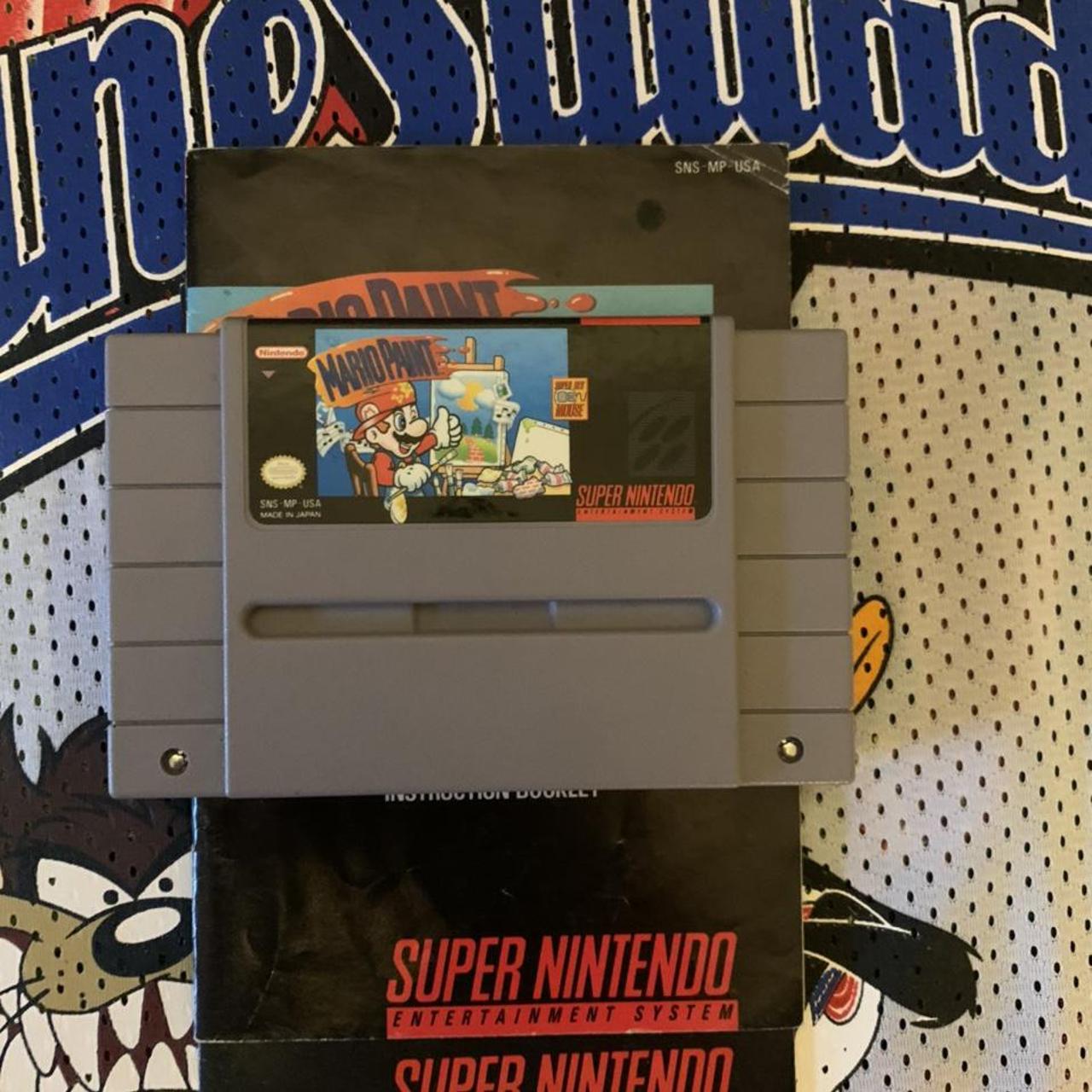 Mario Paint - Super Nintendo game Mario Paint game... - Depop