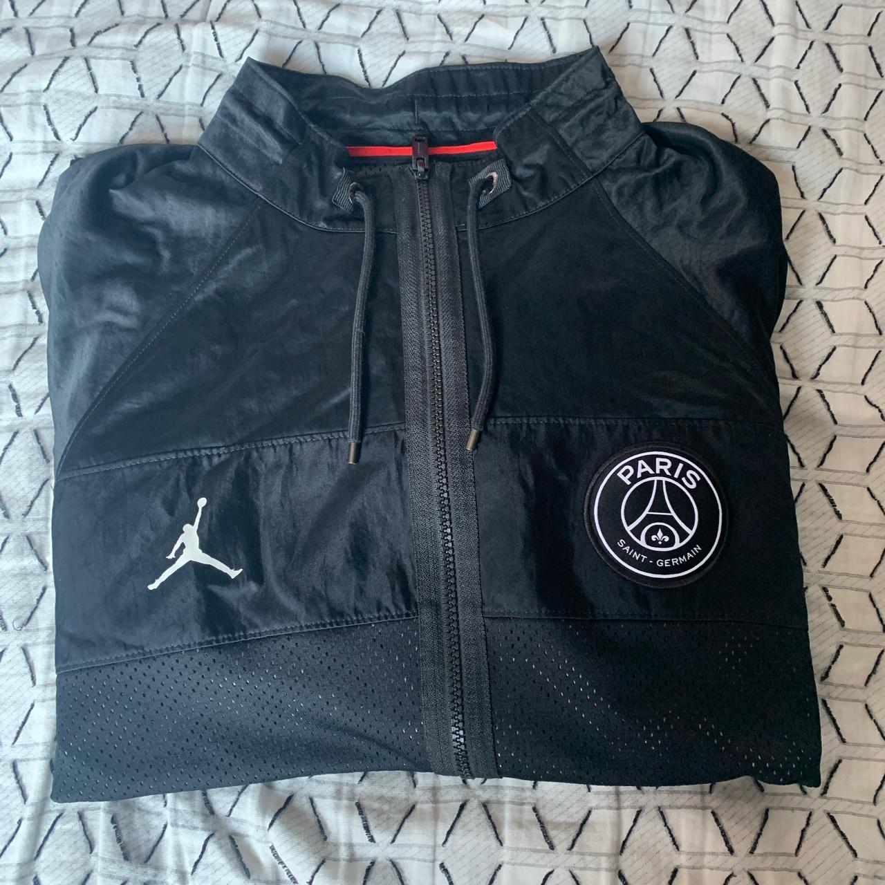 Jordan x PSG windbreaker jacket Size S... - Depop