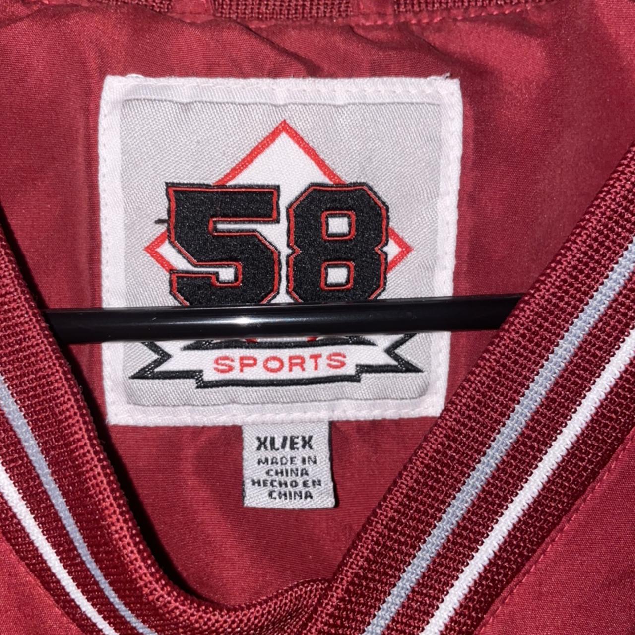 58 sports arkansas razorbacks pull over perfect... - Depop