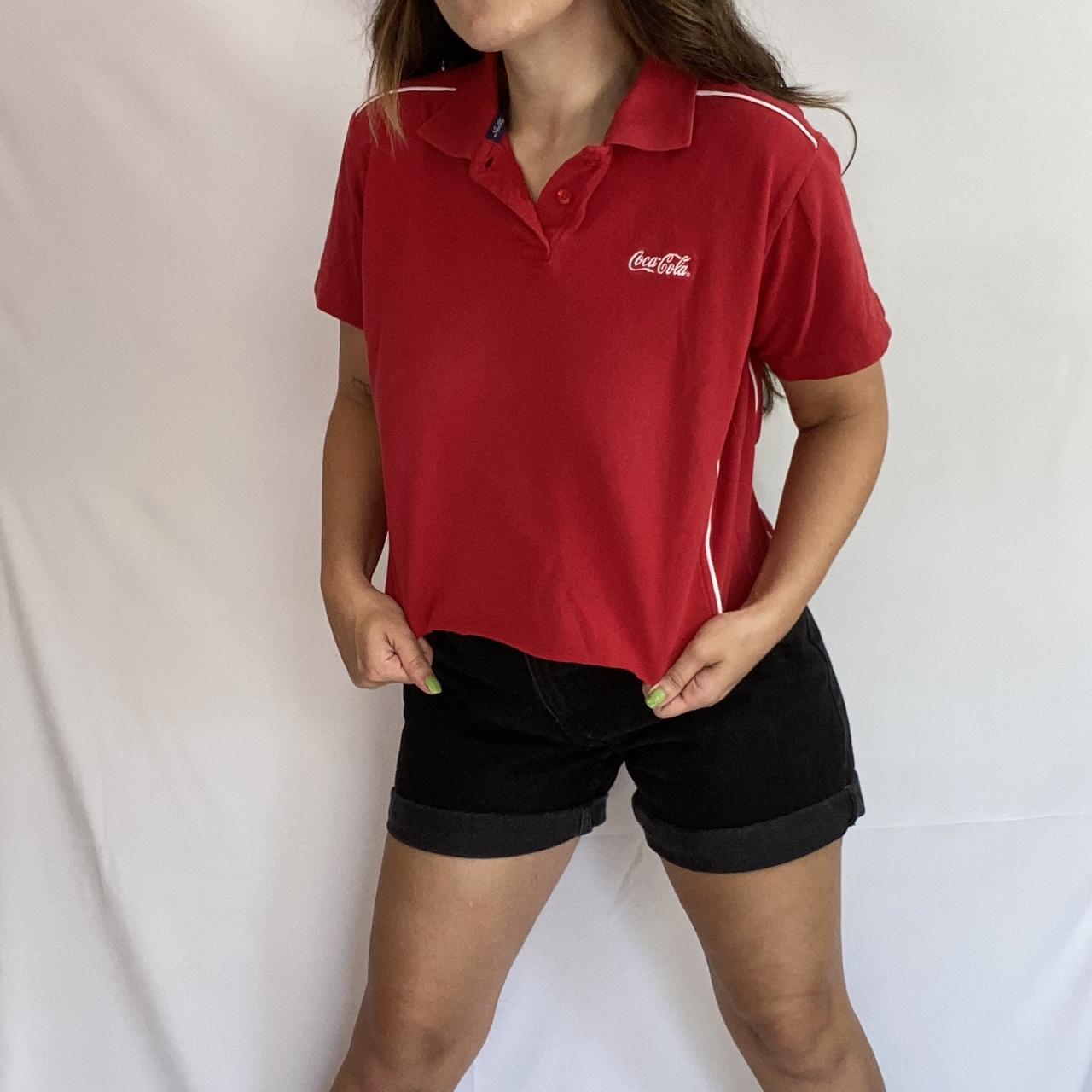 Coca-Cola Women's Crop-top | Depop