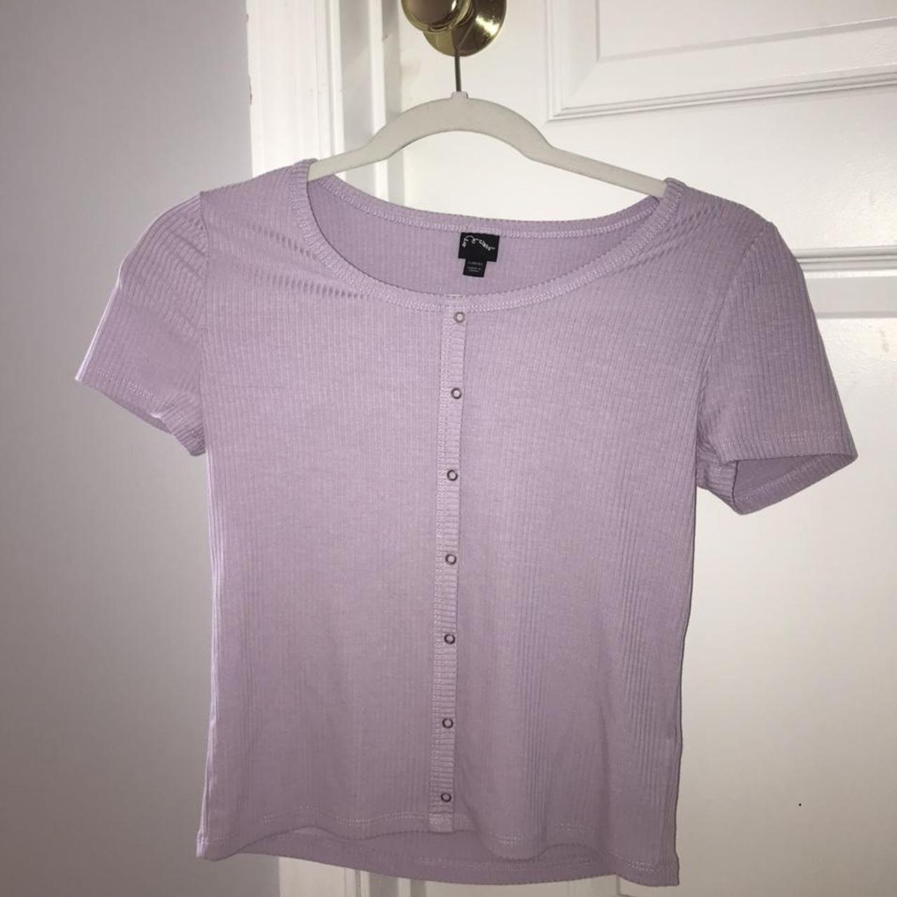 target purple button down - Depop