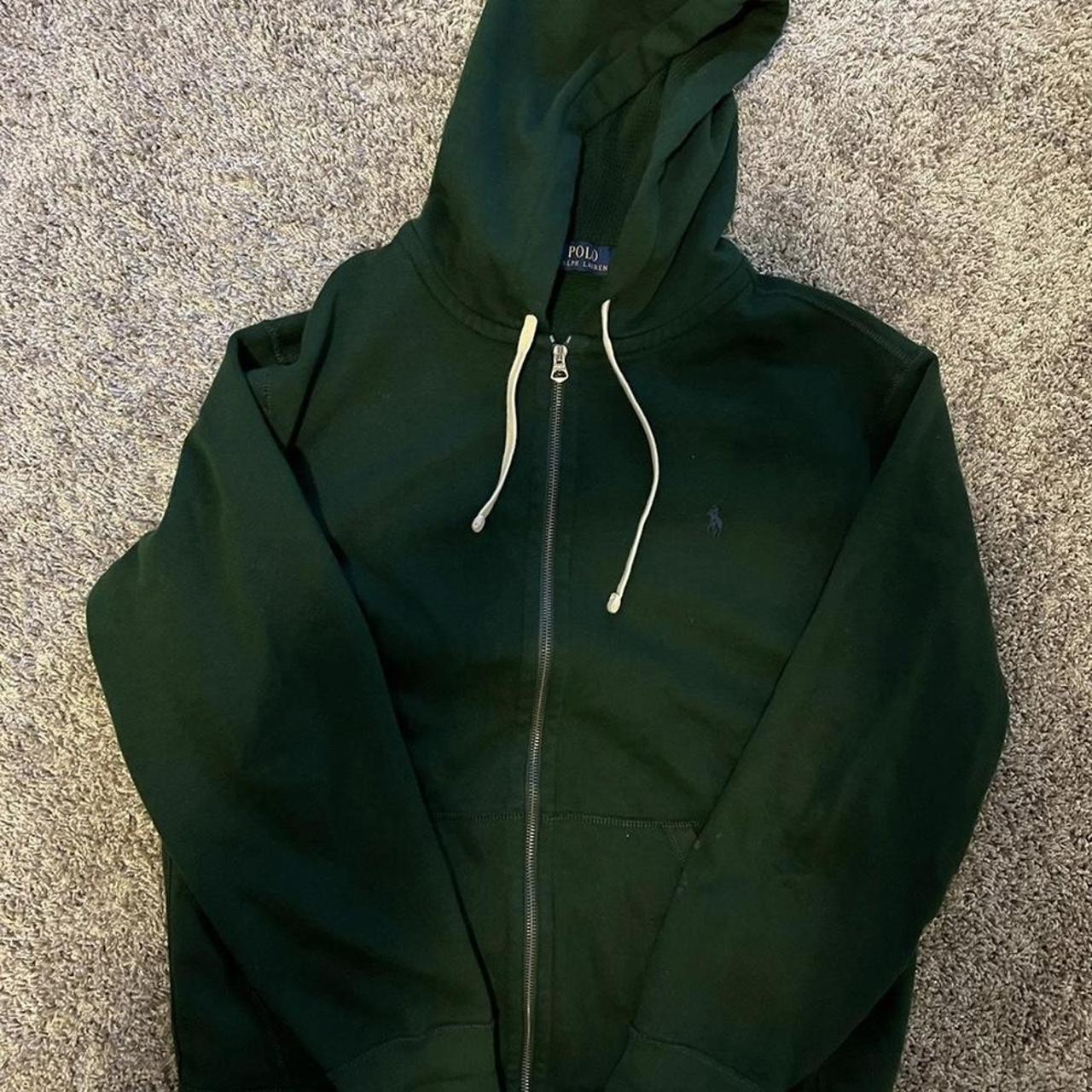 Polo Ralph Lauren Zip-Up Hoodie/Jacket Condition:... - Depop
