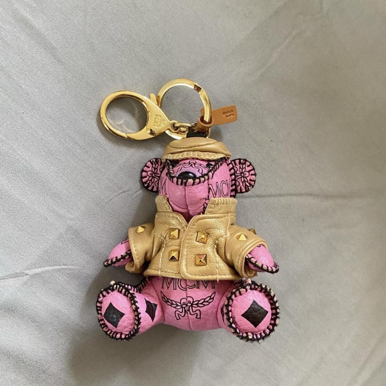 MCM keychain - pink angel - 100% authorized -... - Depop