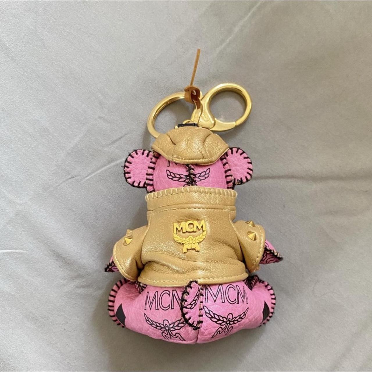 MCM keychain - pink angel - 100% authorized -... - Depop