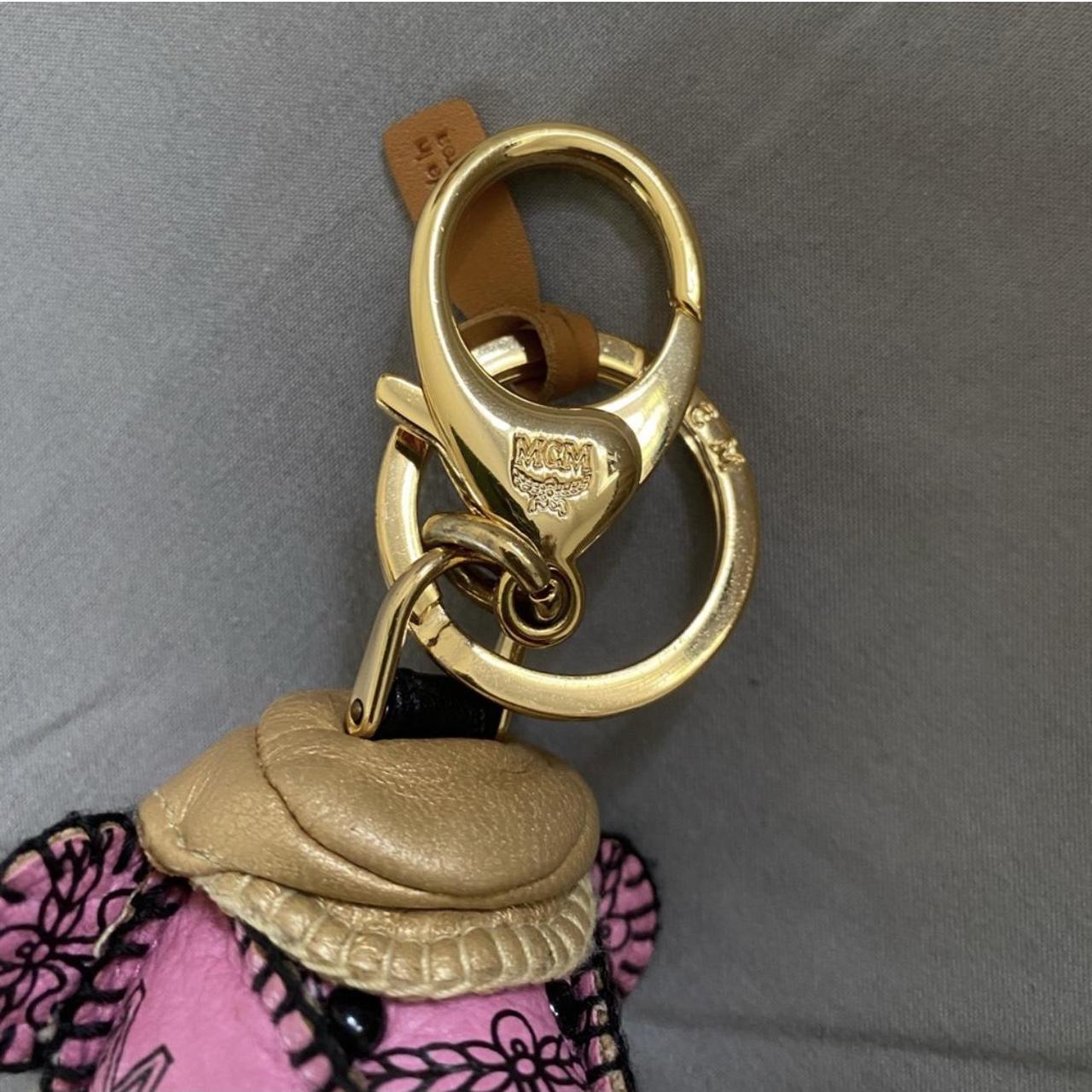 MCM keychain - pink angel - 100% authorized -... - Depop