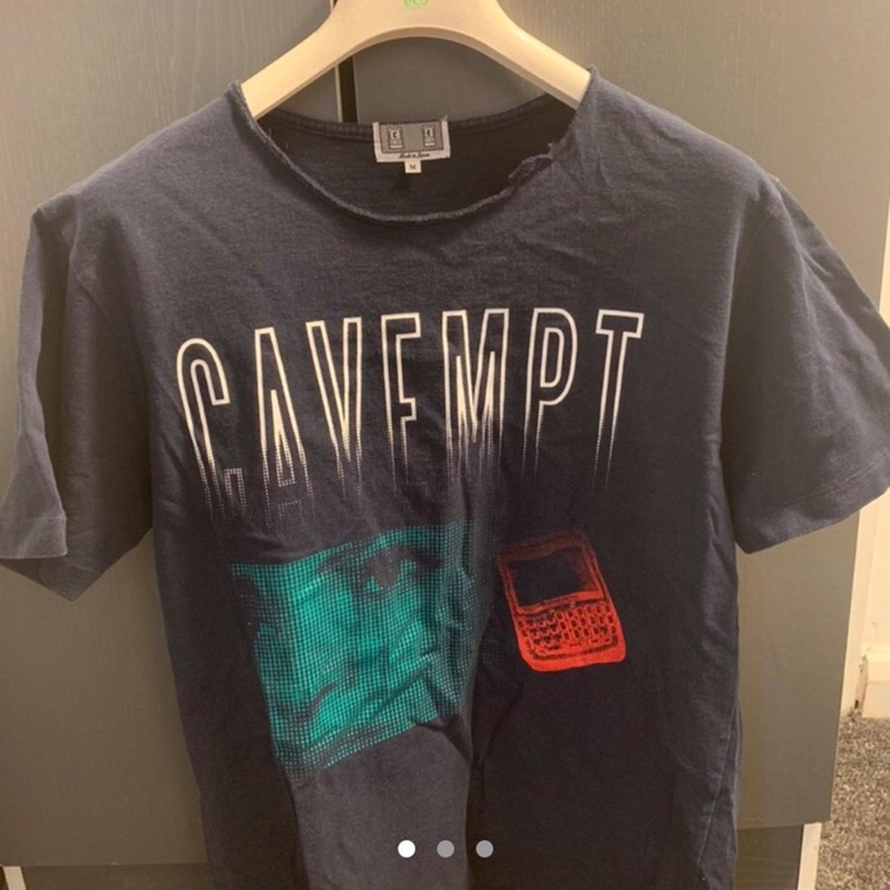 Cav Empt T shirt top tee Great condition, freying... - Depop