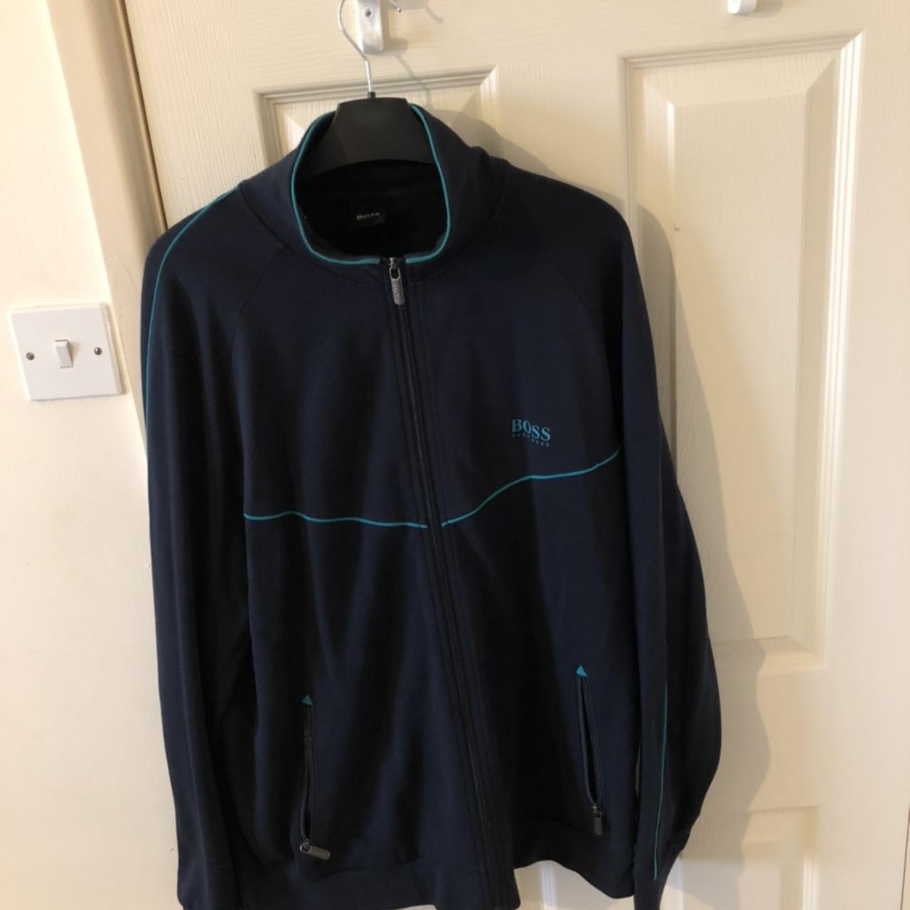 Hugo Boss Fleece Size large 9/10 condition, really... - Depop